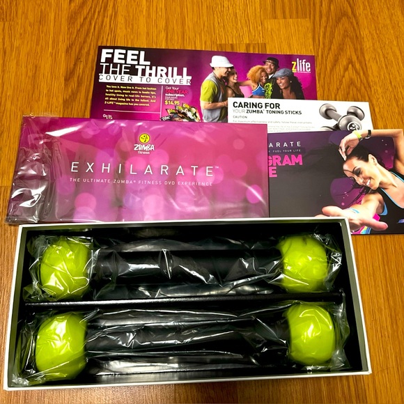 Zumba Fitness | Other | Zumba Fitness Exhilarate Body Shaping System 8 ...